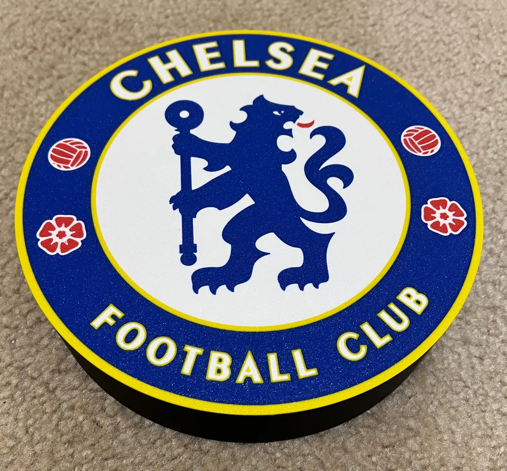 Chelsea Football Club Light Box by Wetts | Download free STL model ...