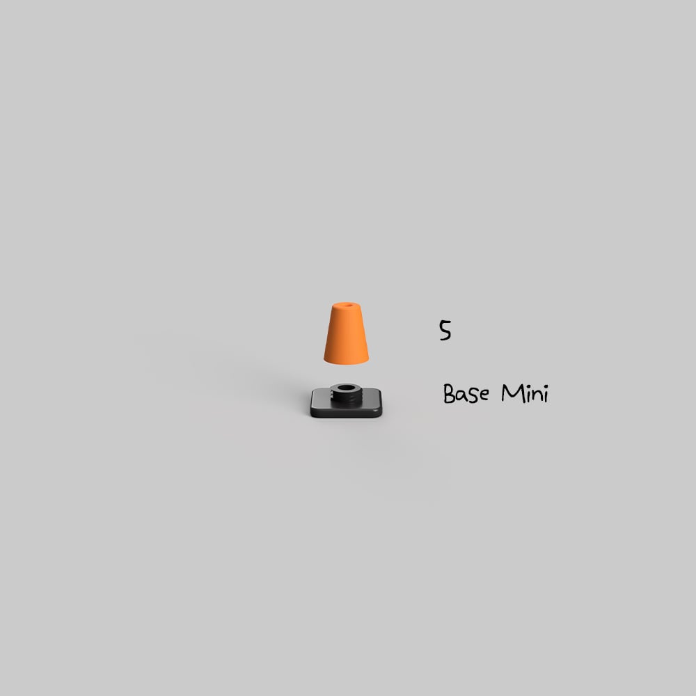 little cone for miniture city by maximilian | Download free STL model ...