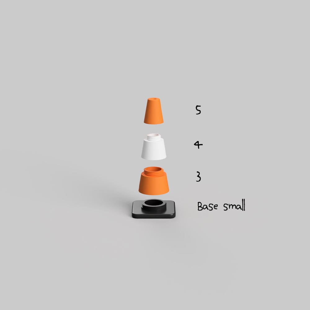 little cone for miniture city by maximilian | Download free STL model ...
