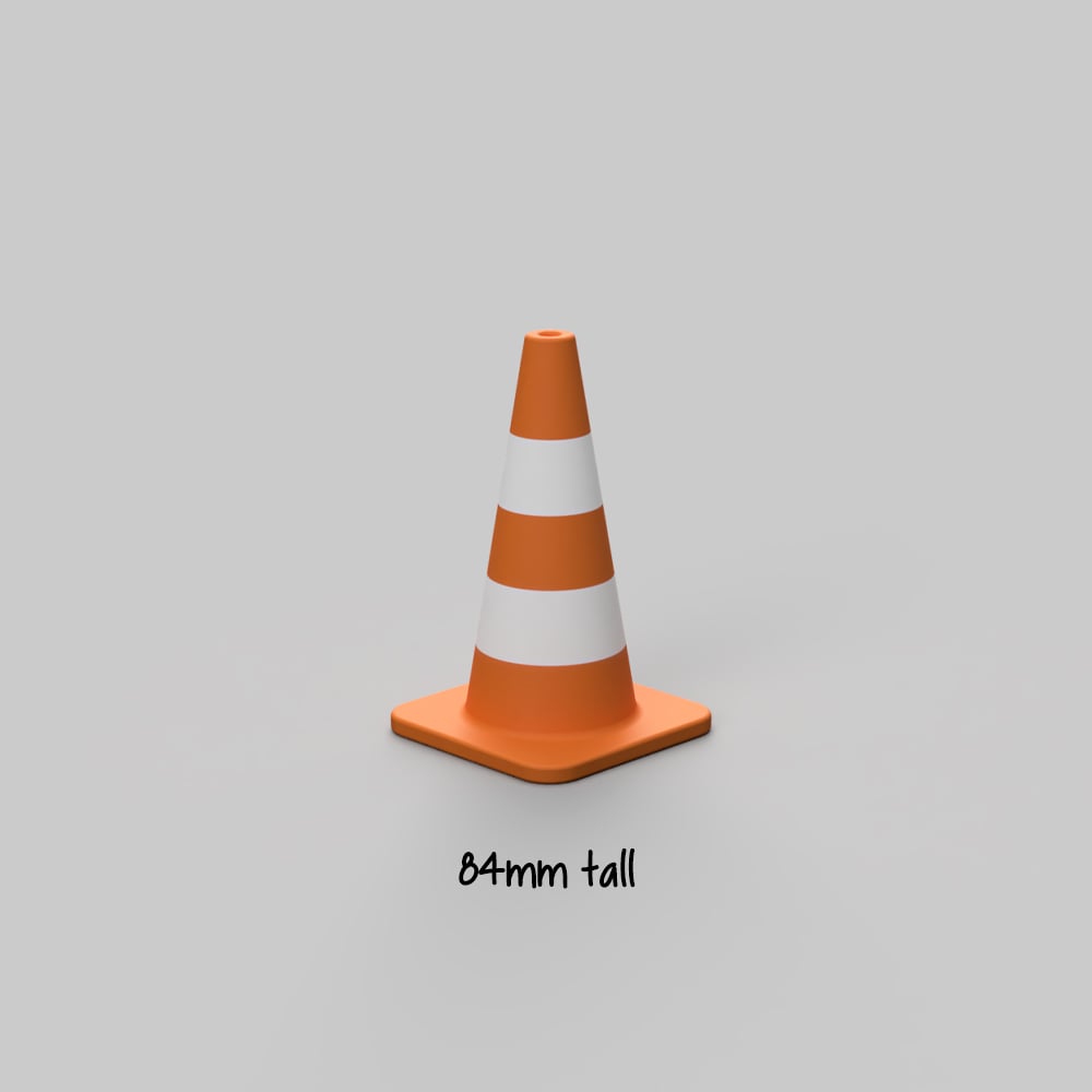 little cone for miniture city by maximilian | Download free STL model ...