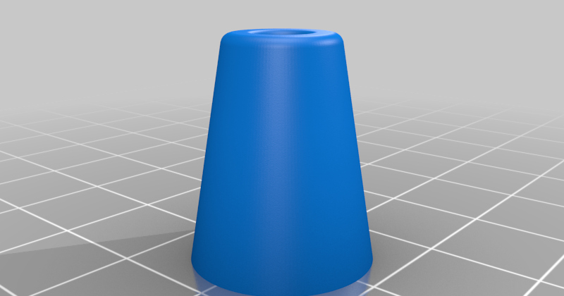 little cone for miniture city by maximilian | Download free STL model ...