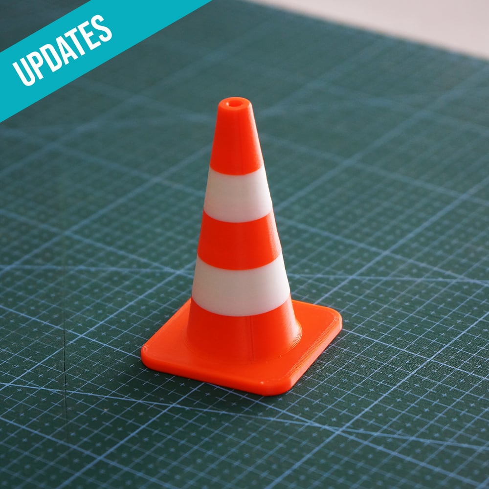 little cone for miniture city by maximilian | Download free STL model ...