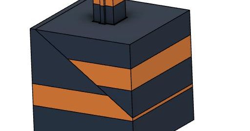 Reverse Fault Block Model By Quakedr Download Free Stl Model