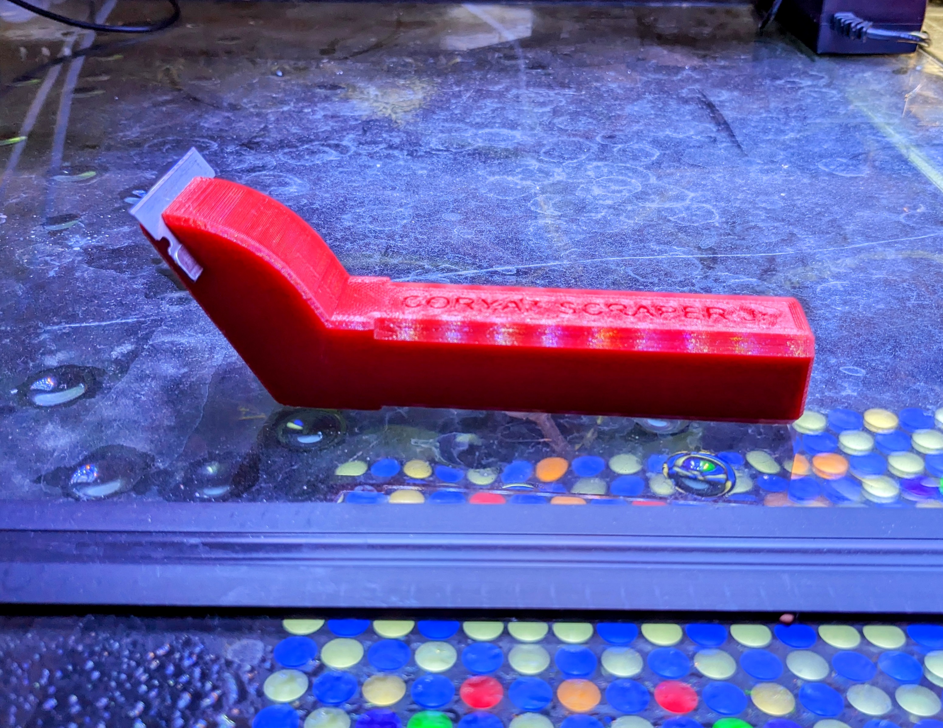 Fishtank Scraper - 6in (150mm) by EastMemphis | Download free STL model ...