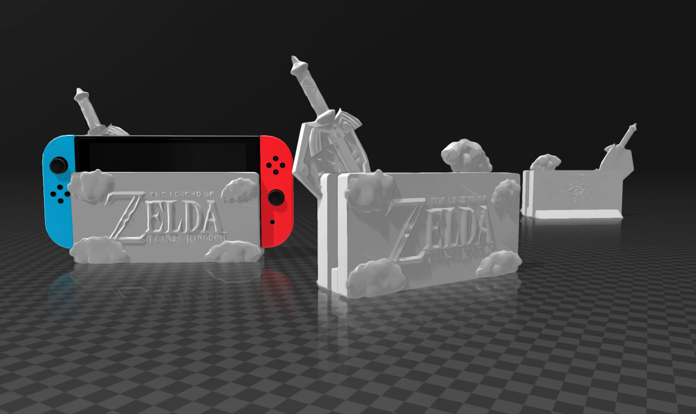Nintendo Switch Stand - Zelda Tears of the Kingdom by Medelis3D ...