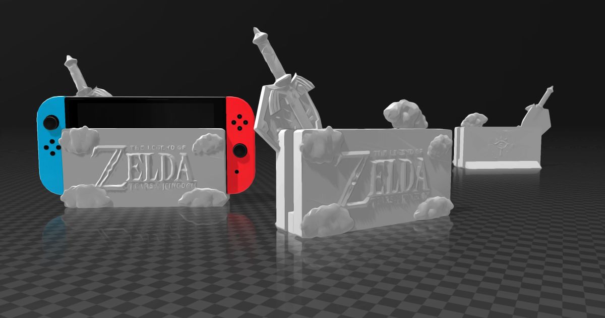 Nintendo Switch Stand - Zelda Tears of the Kingdom by Medelis3D ...