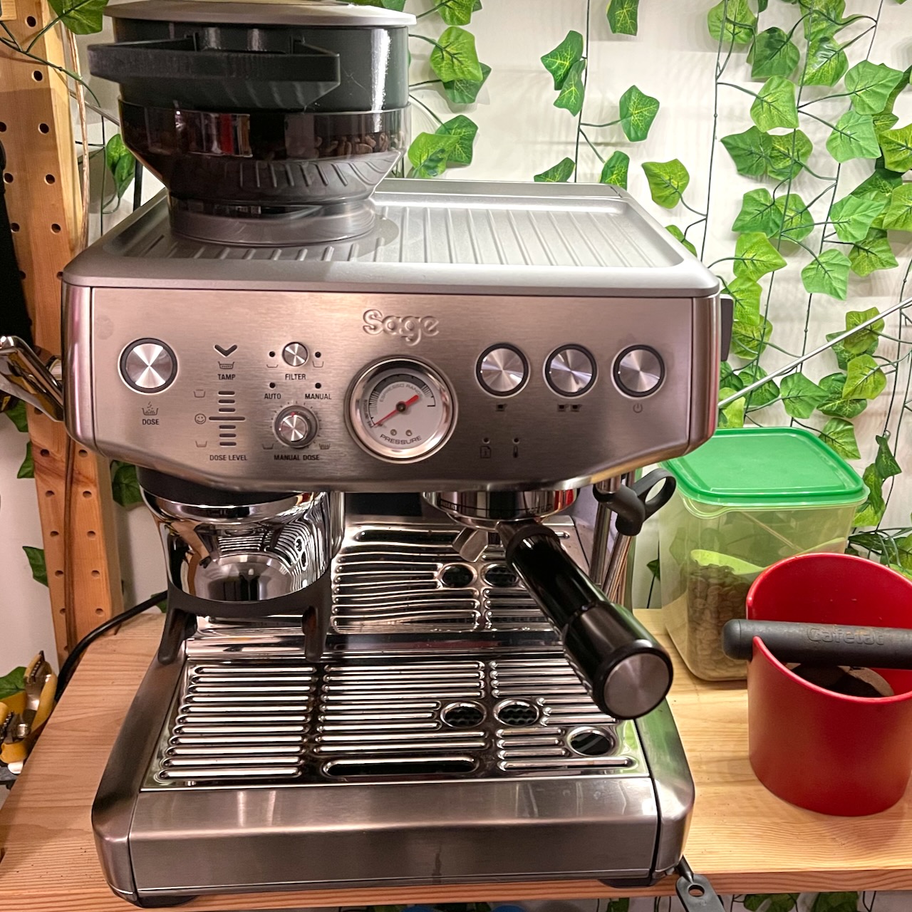 Sage Barista Express (Impress) Hopper Extender with Trough by furrfu ... Sage Barista Express (Impress) Hopper Extender with Trough by furrfu ...