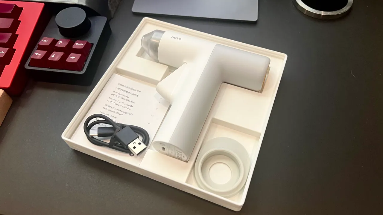 Gridfinity HOTO EasyFlow Glue Gun tray by AJ Briones | Download free ...
