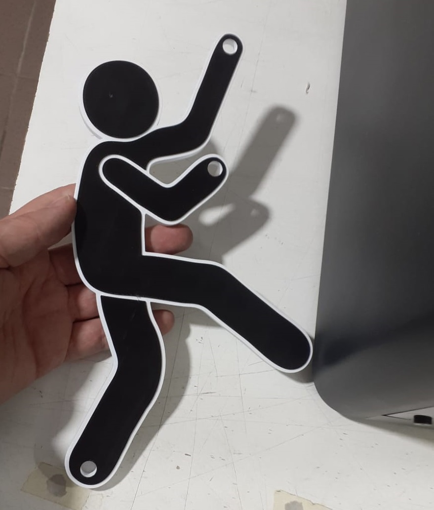 Man climbing sign for lightbulb (crossfit gym) by Marcos | Download ...