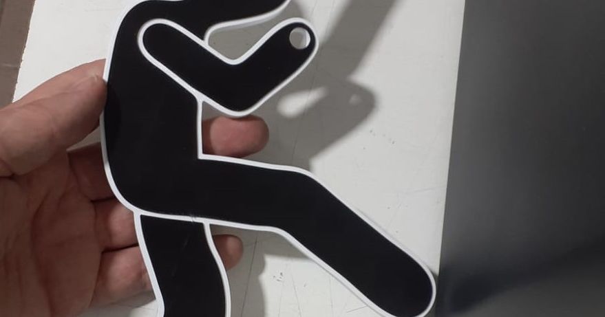 Man climbing sign for lightbulb (crossfit gym) by Marcos | Download ...