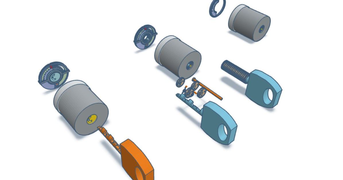 High Security Locking Mechanism With Zoned Adherance Keyway by Ross ...