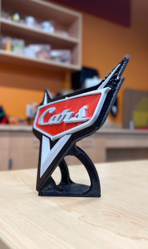 Cars Logo with Stand by Clark Nau | Download free STL model ...