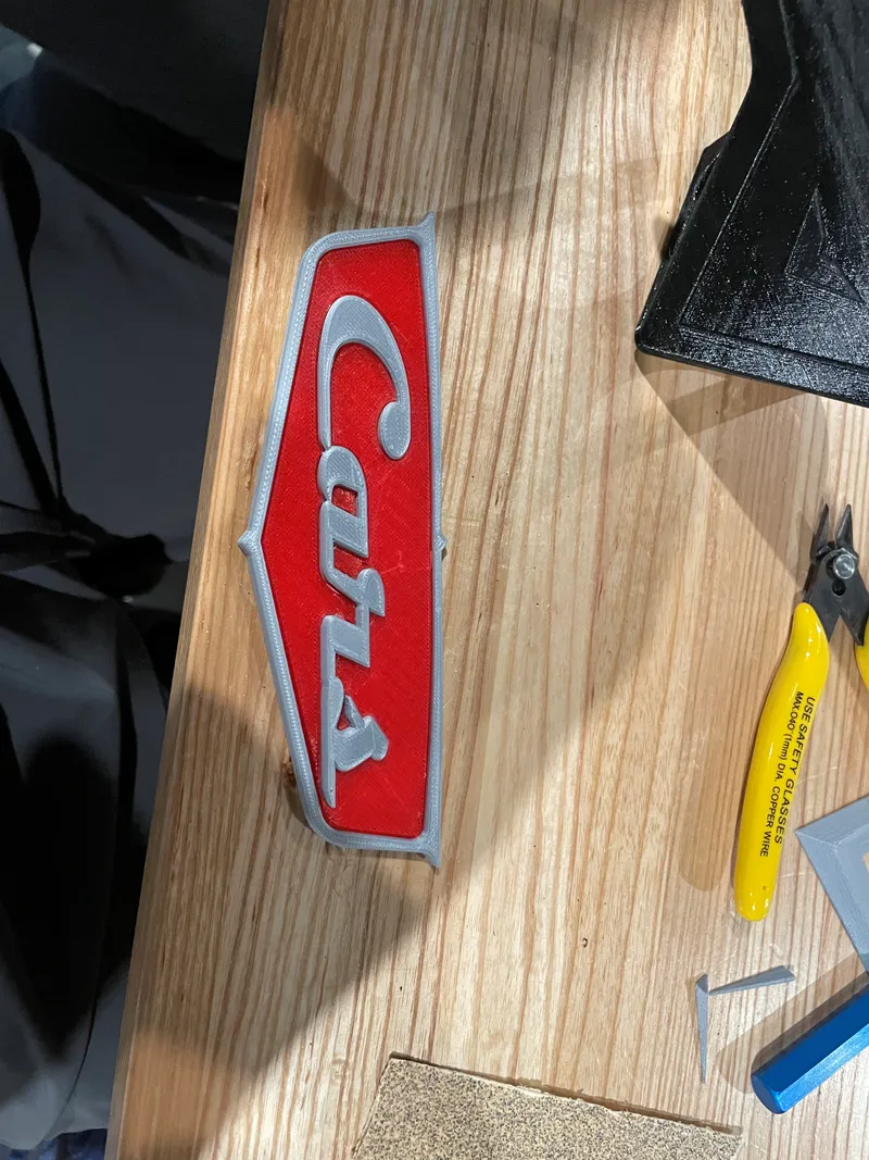 Cars Logo with Stand by Clark Nau | Download free STL model ...