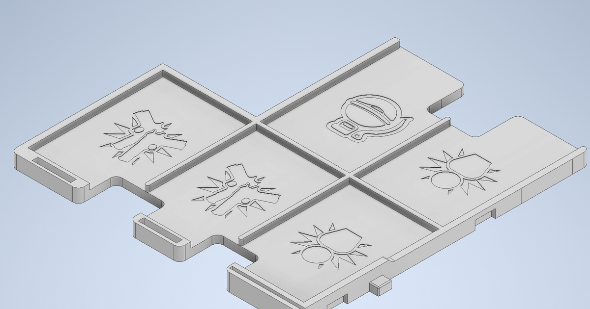 MTAOB: Character Tray for Sleeves One Color by Gnomeworks | Download free STL model | Printables.com