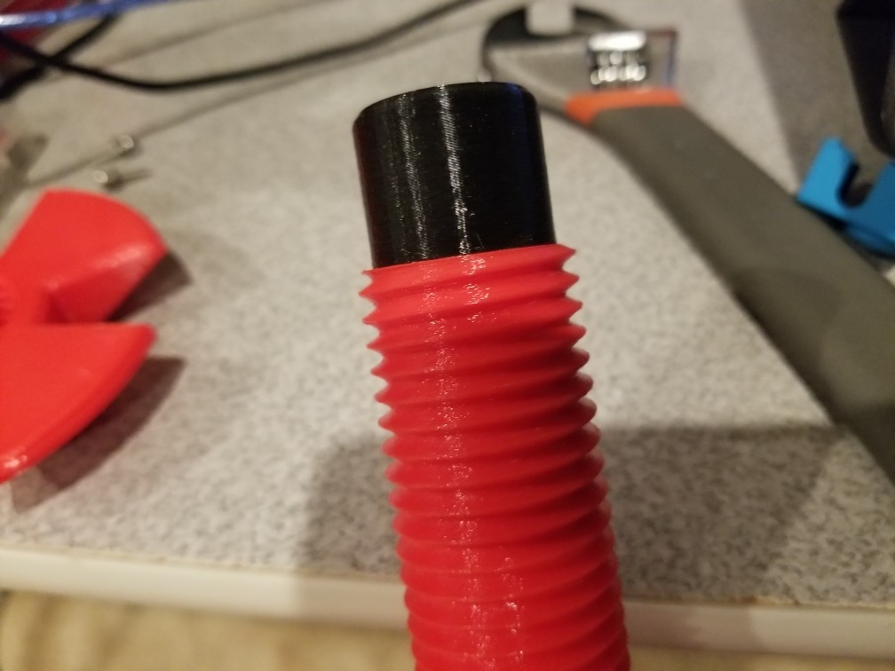 End Cap for Ender 3 Filament Holder Deluxe by GrumpyTanker | Download ...