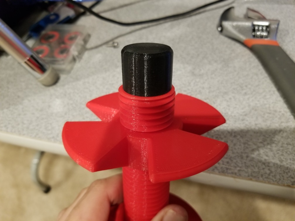 End Cap for Ender 3 Filament Holder Deluxe by GrumpyTanker | Download ...