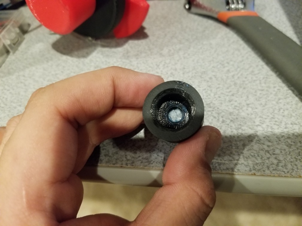 End Cap for Ender 3 Filament Holder Deluxe by GrumpyTanker | Download ...