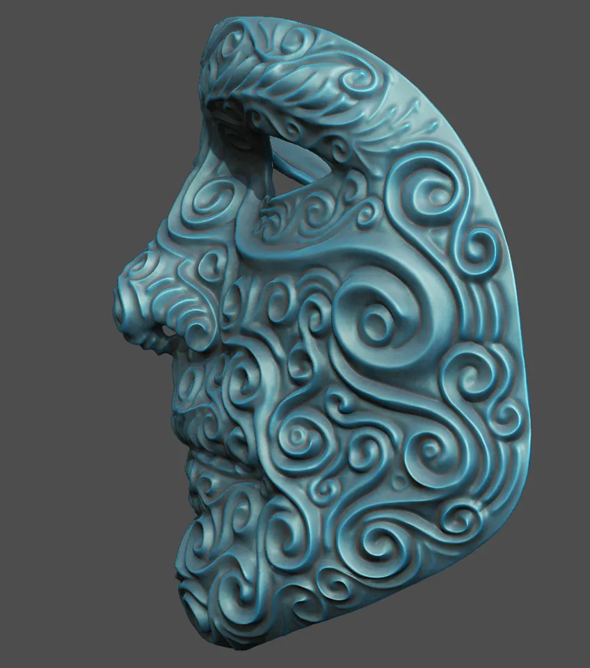 Decorative Filigree Masquerade Ball Mask by ArtisticMusician | Download ...