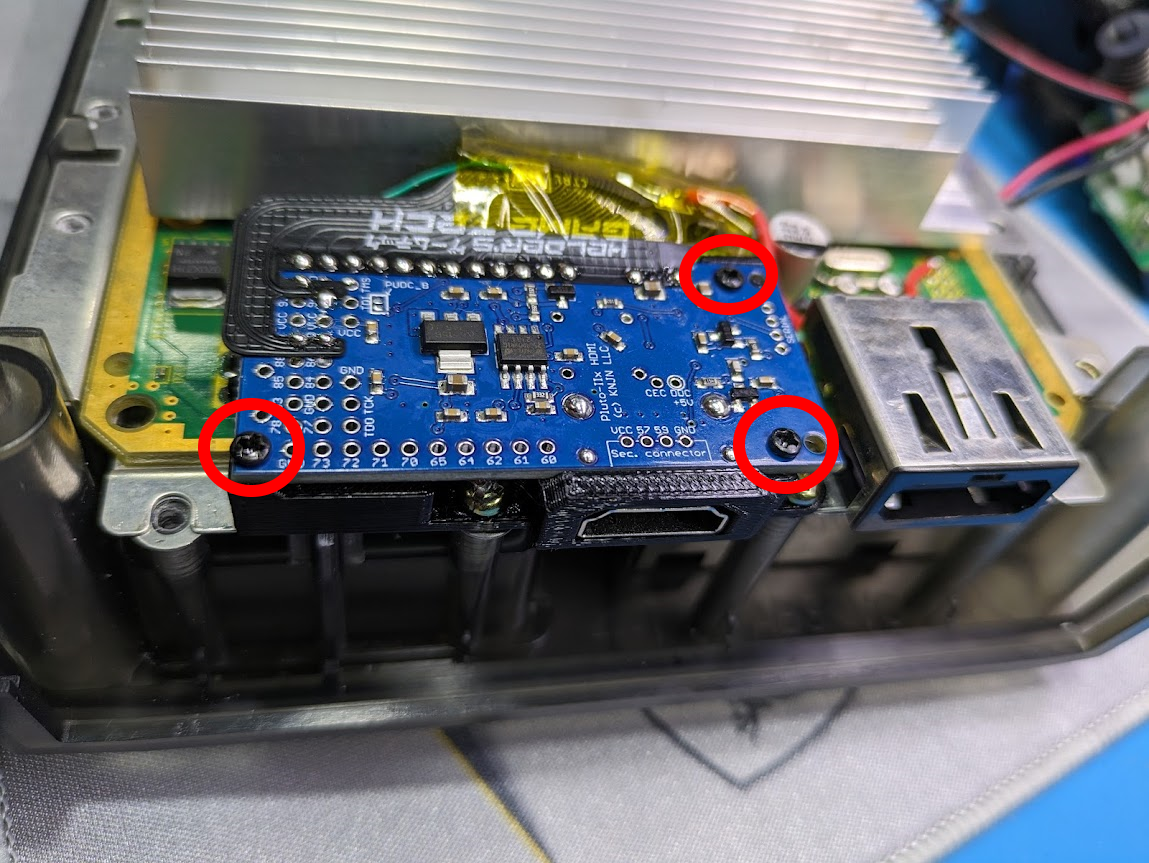 GCVideo Pluto-IIx HDMI Mount - Stiffer version that still provides 3 ...