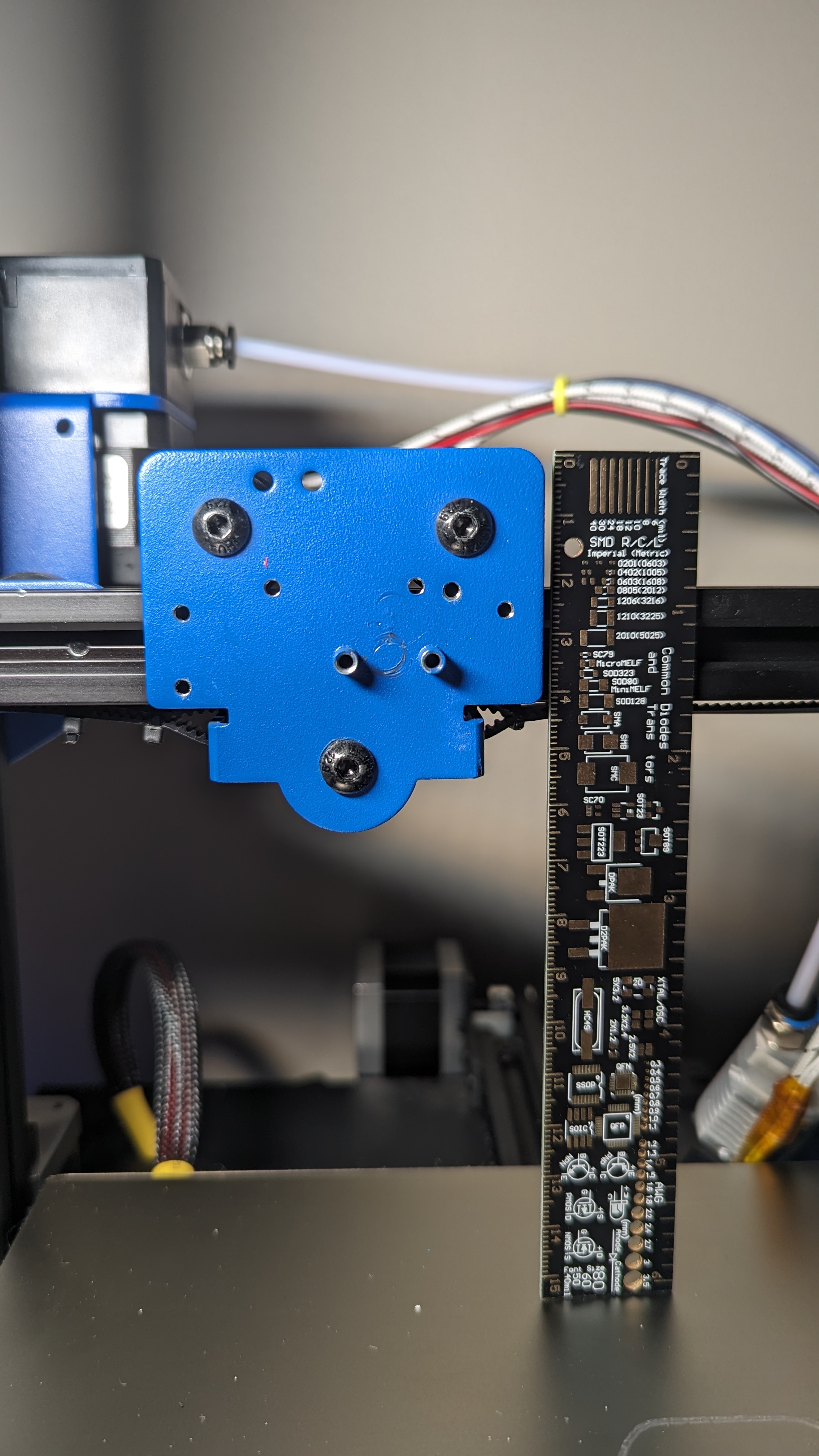Tronxy XY-2 PRO 2E hotend mount plate template by Sergii Zinchuk ...