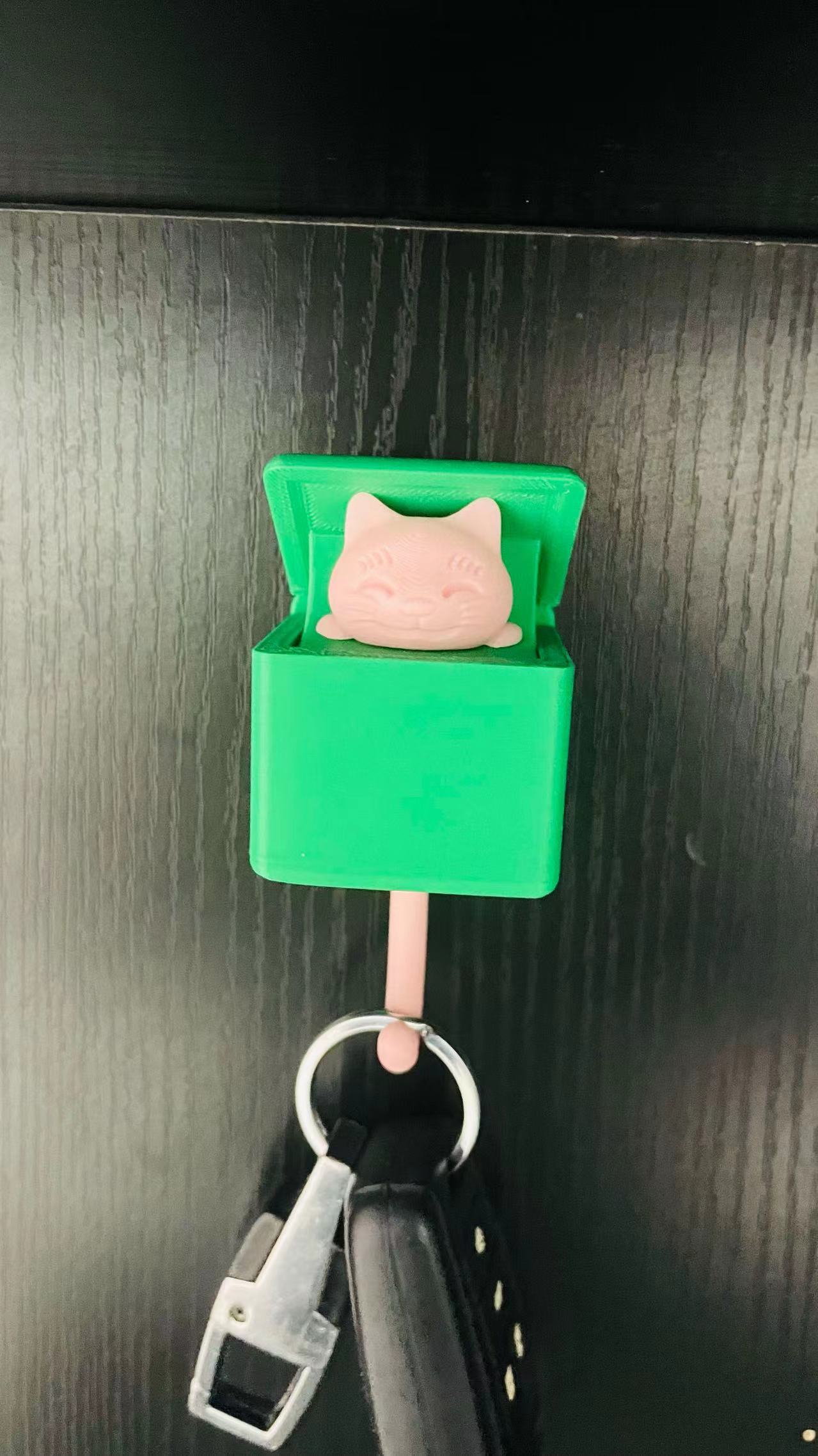 cat key hook by 三 张 | Download free STL model | Printables.com