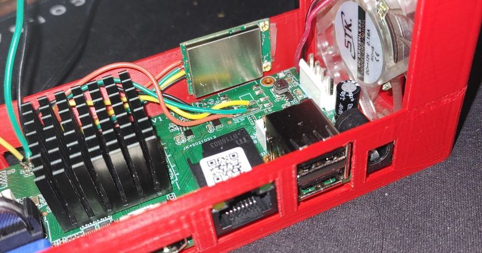 WIP OpenIPC NVR FPV/HiSilicon HI3536D Fan Case and Lid by 2theMAX ...