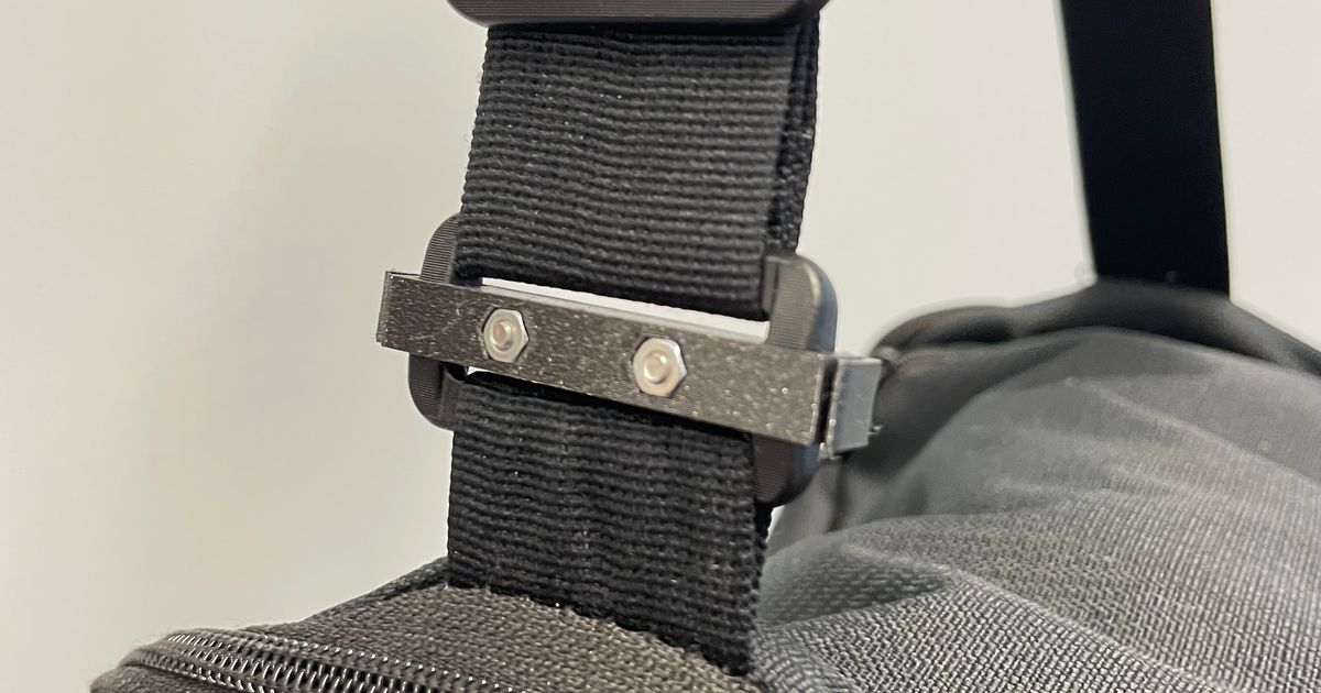 Strap Lock for Nike gym bag by Szachu | Download free STL model ...