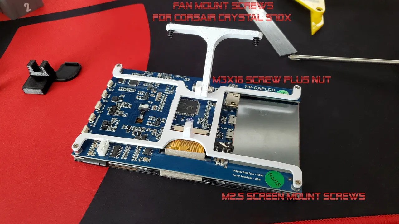 DIY Computer Stat Screen by Nothing Spectacular | Download free STL ...