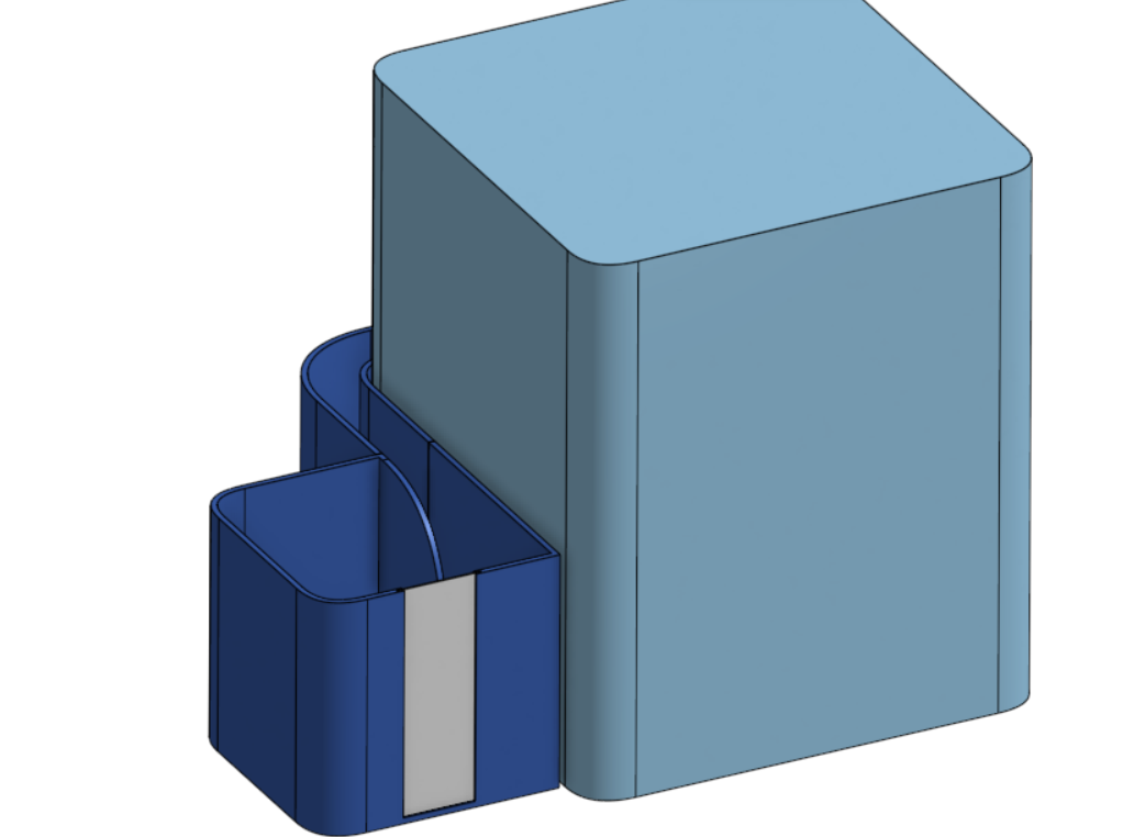 Bambu Lab P1 and X1 Series Poop Chute and Waste Bucket System by olo353 ...