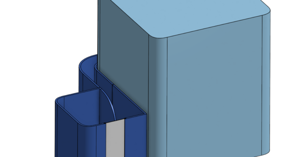 Bambu Lab P1 and X1 Series Poop Chute and Waste Bucket System by olo353 ...