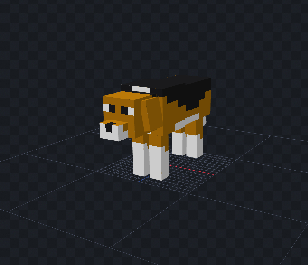 Minecraft Beagle by Austin | Download free STL model | Printables.com