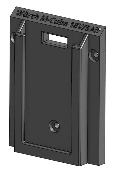 Würth Akku Wandhalterung/ Self-Locking Wall Mount for Drilling battery ...