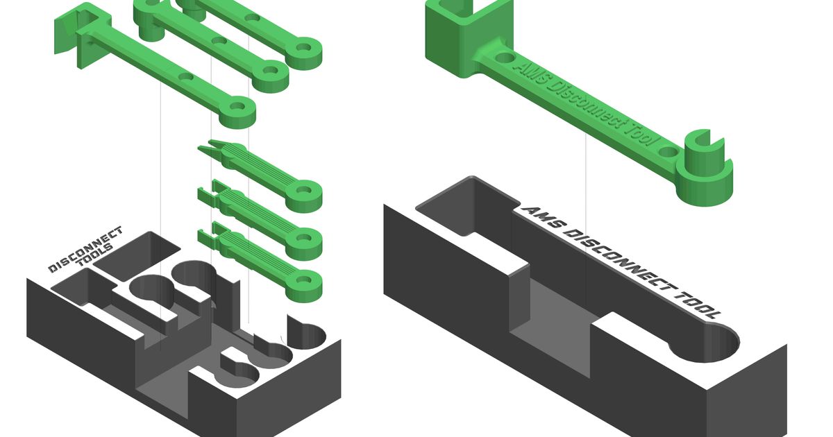 [BaBo] insert disconnect tools 4x2 4x1 by Willi | Download free STL ...