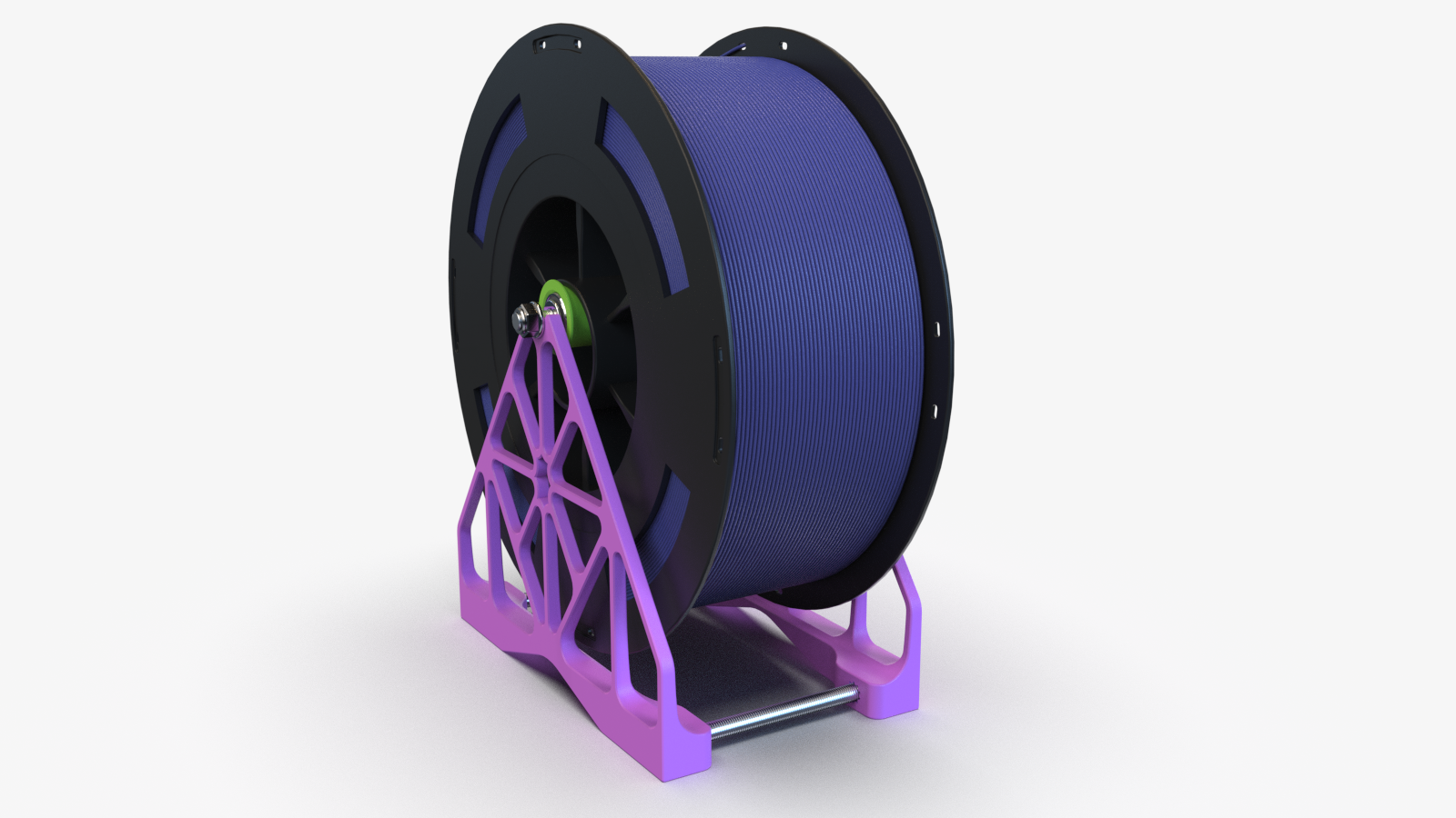 Triangle spool holder 3kg spools by OhMyGiob | Download free STL model | Printables.com