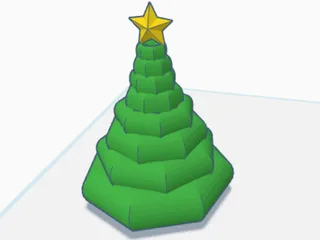 Low poly chrismas tree by Austin | Download free STL model | Printables.com