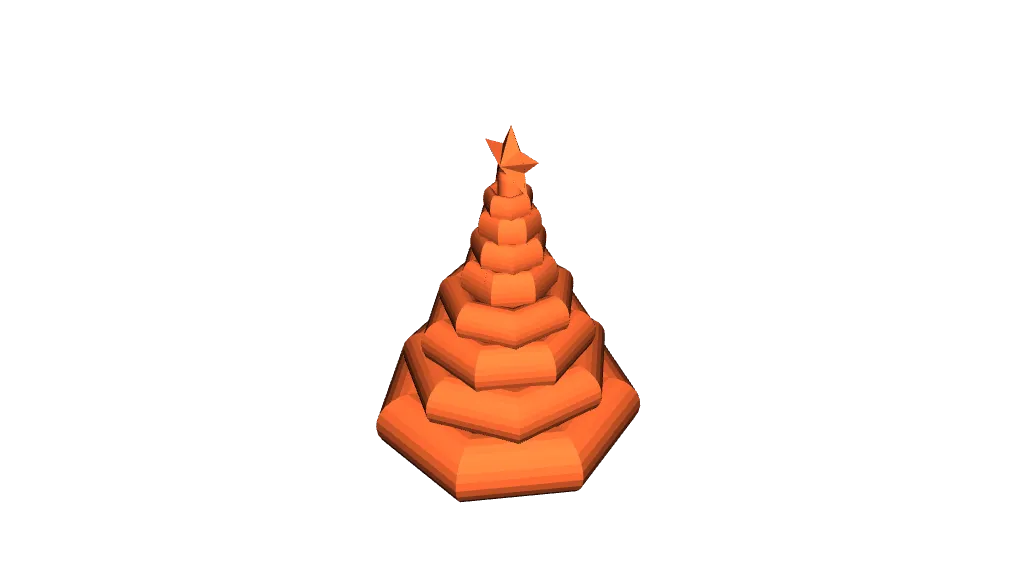 Low poly chrismas tree by Austin | Download free STL model | Printables.com