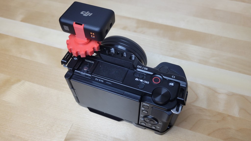 DJI Mic Receiver Locking Cold Shoe Screw Adapter da Busted Beaters ...