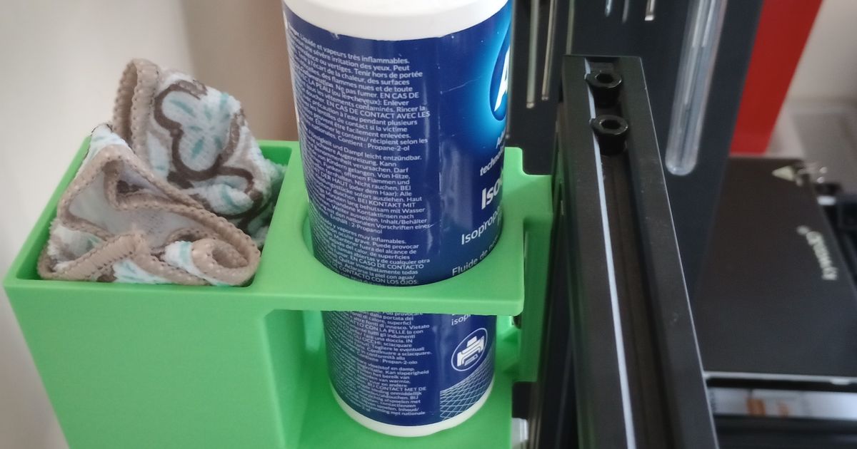 IPA and cleaning cloth holder by Craigipus McKegipus | Download free ...