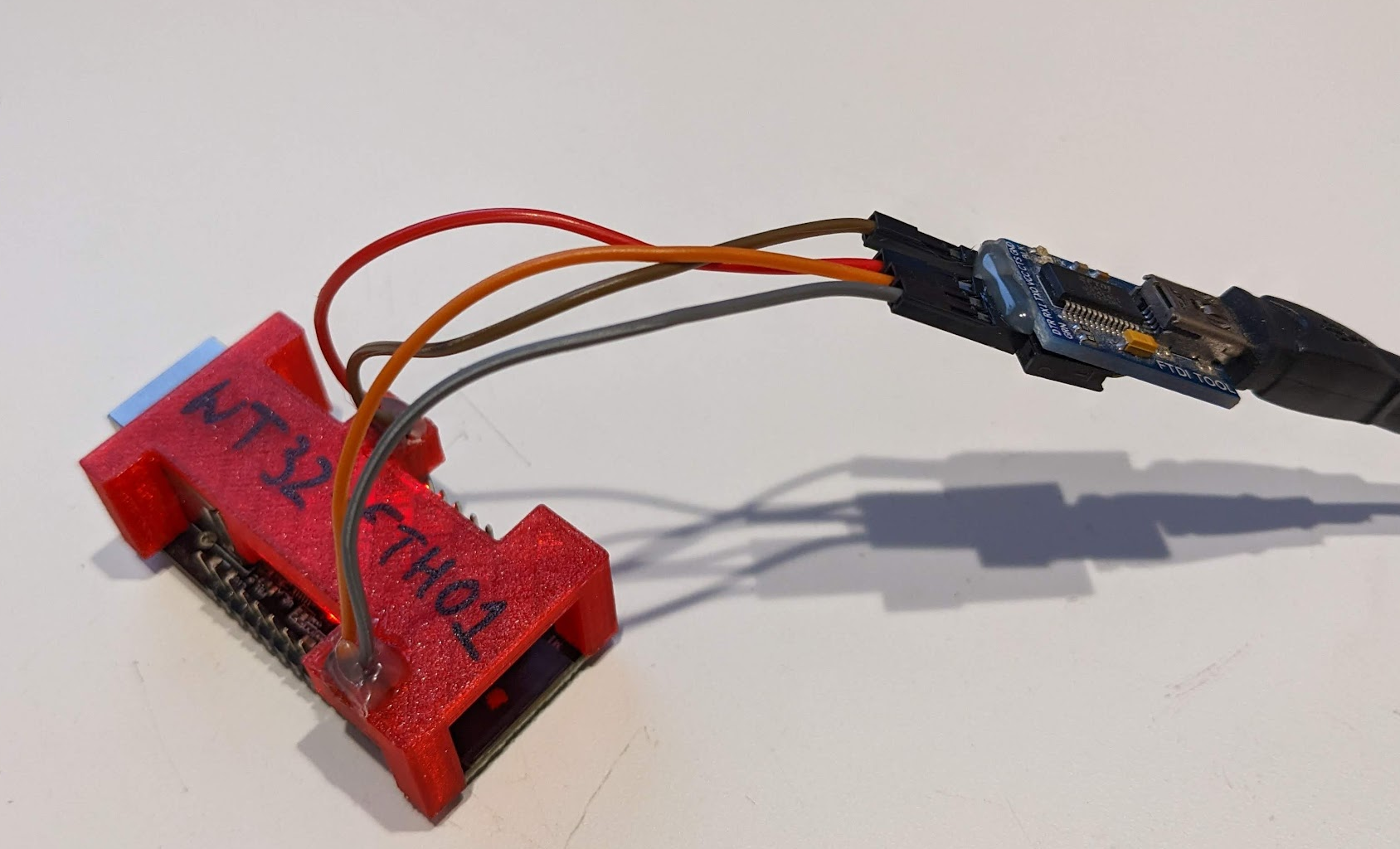 WT32-ETH01 FTDI adapter housing by tnuoccad3asurp | Download free STL model | Printables.com