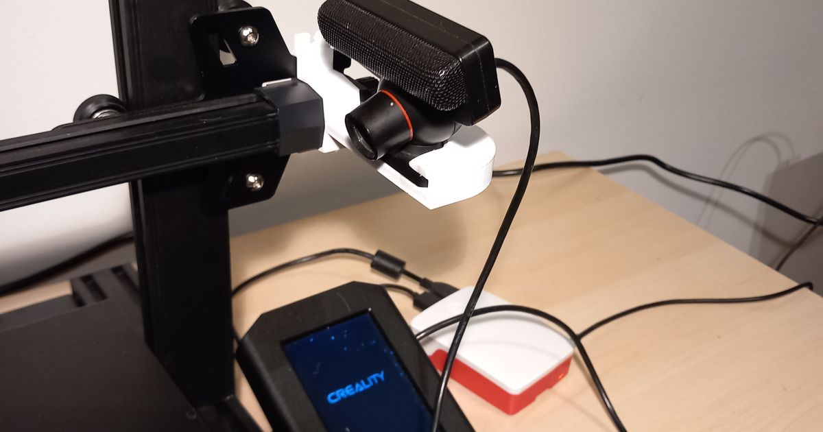Ender 3 V2 Neo X Axis PS3 Eye Camera mount by Ryan | Download free STL ...