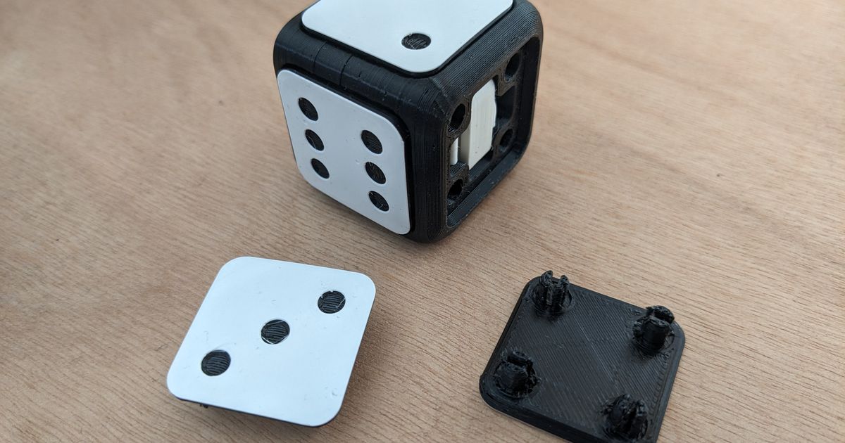 Customizable Cube - Dice by 3Dri | Download free STL model | Printables.com
