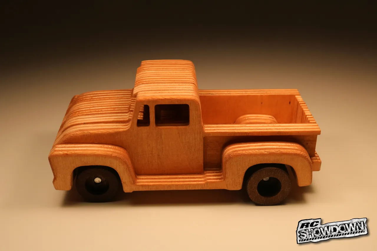 1954 Ford F100 simplified CNC model (with interior) by RC Showdowm ...