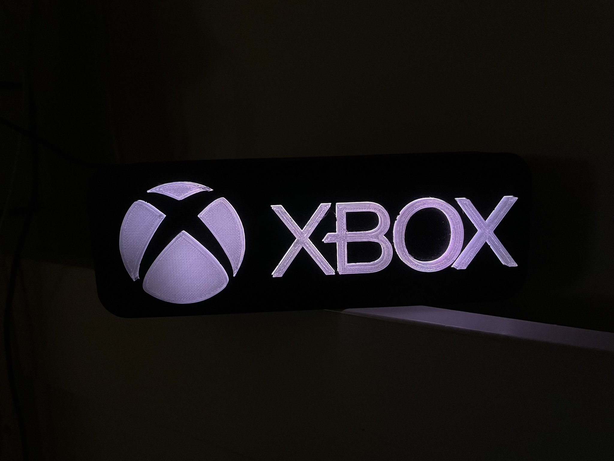 Xbox svítící logo lampička by jjakubb3 | Download free STL model ...