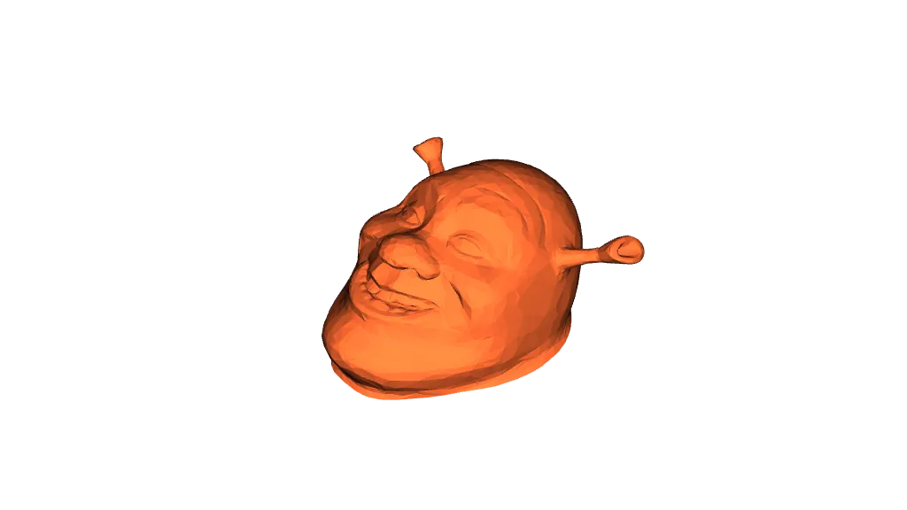Shrek Head by BananaBroseph | Download free STL model | Printables.com