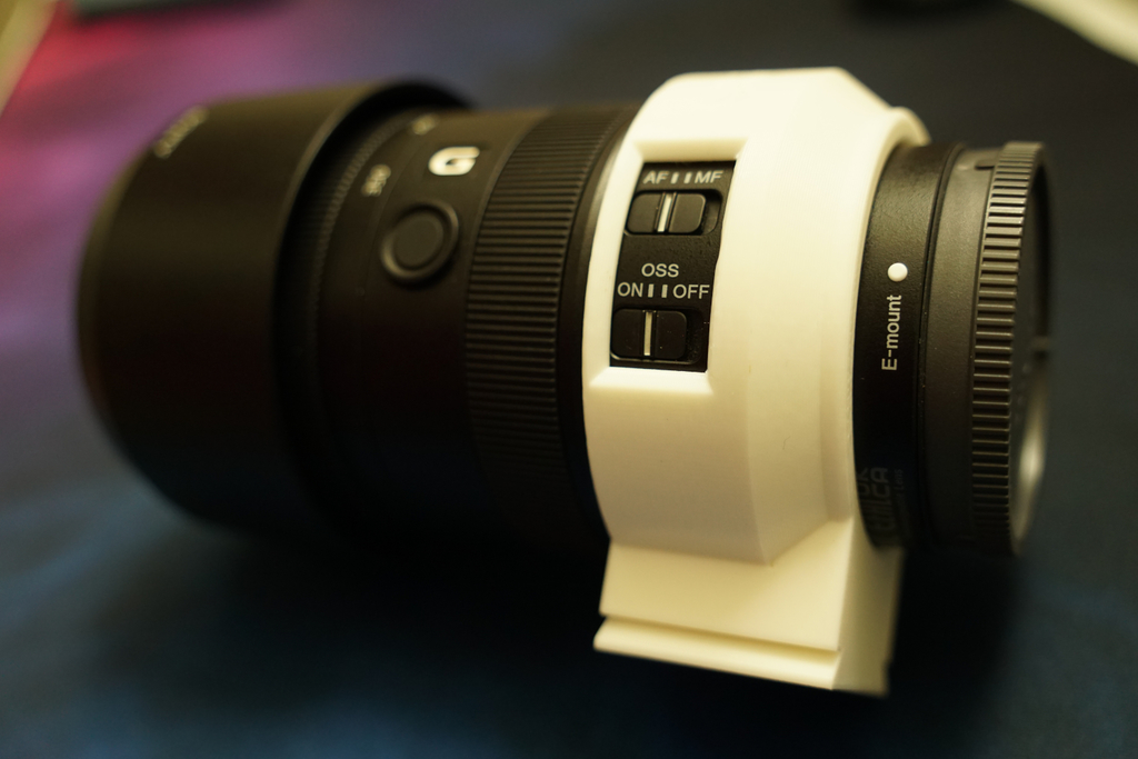 Tripod Collar Sony E 70-350 G OSS Tele Lens by knives127 | Download free STL model | Printables.com