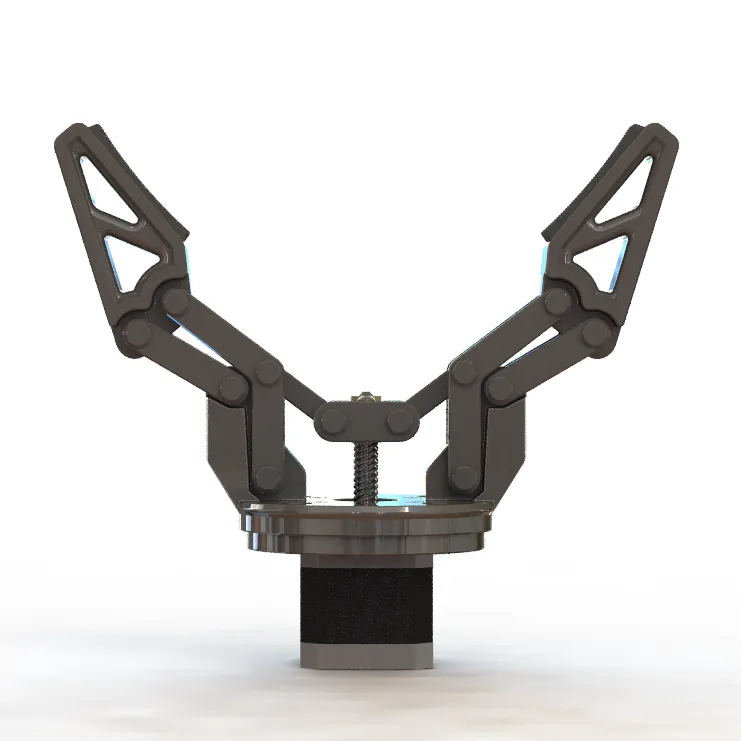 Robot servo motor gripper by A-11 Designs | Download free STL model | Printables.com