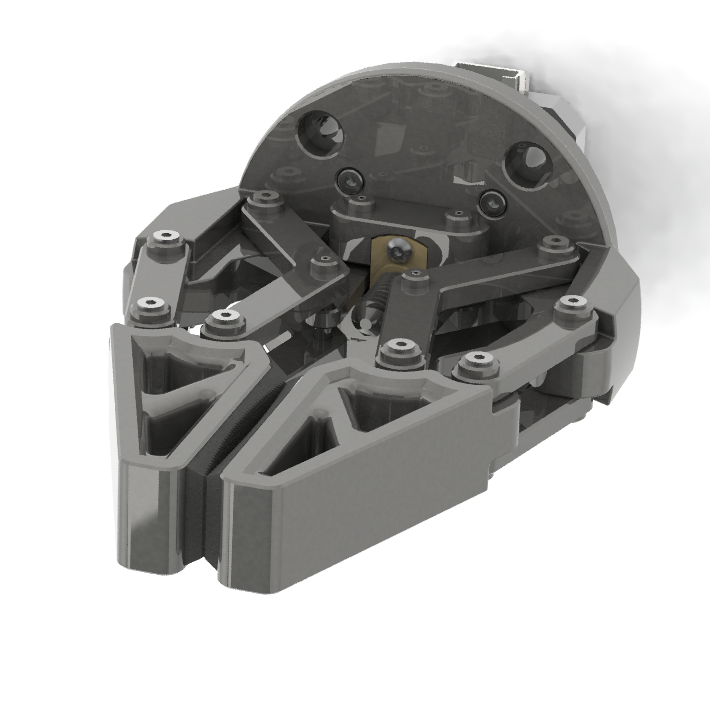 Robot servo motor gripper by A-11 Designs | Download free STL model | Printables.com