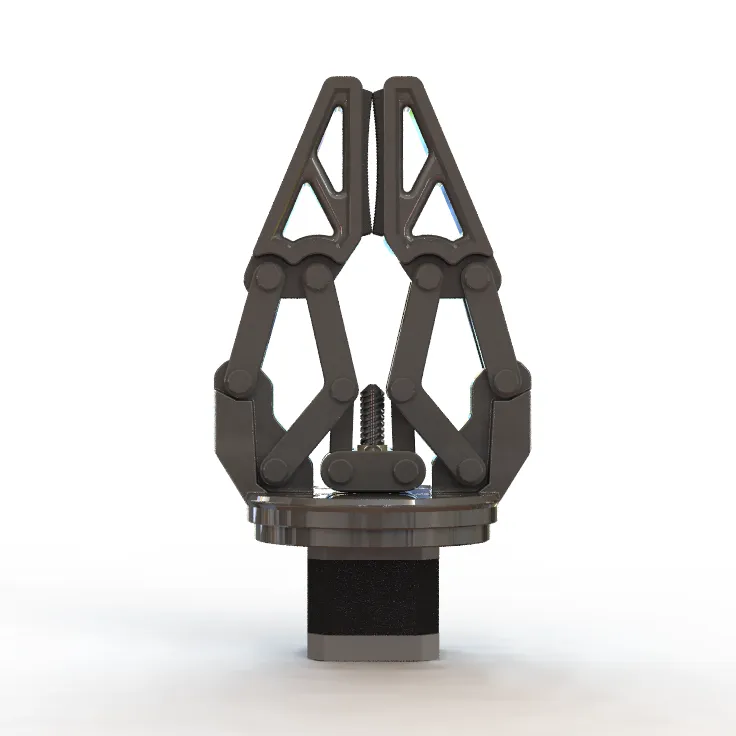 Robot servo motor gripper by A-11 Designs | Download free STL model | Printables.com