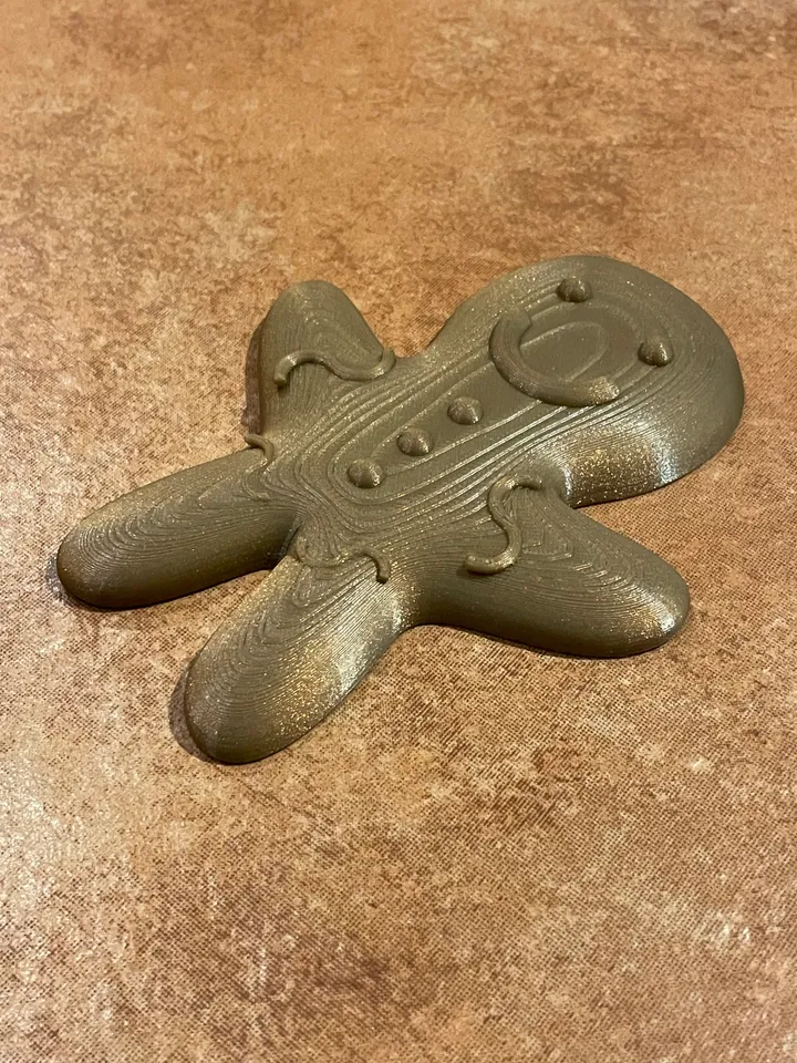 Gingerbread man by Kaj Boj | Download free STL model | Printables.com