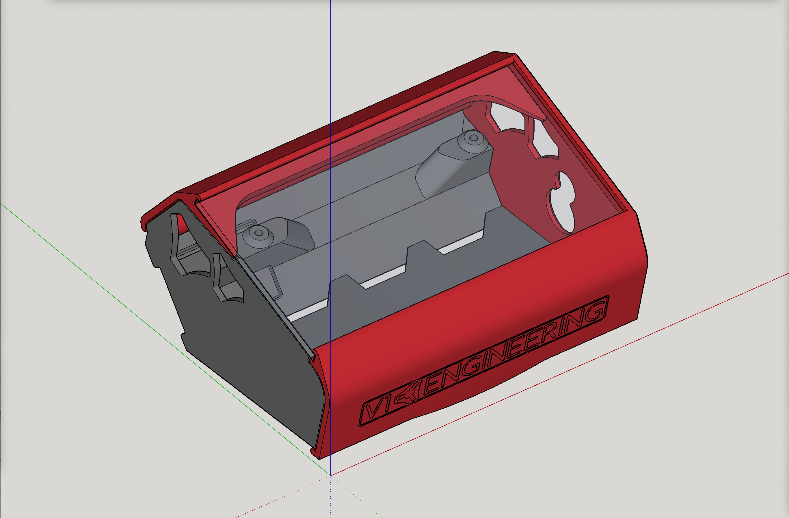 LowRider v3 / MPCNC Jackpot CNC Controller Board case with 25mm added ...